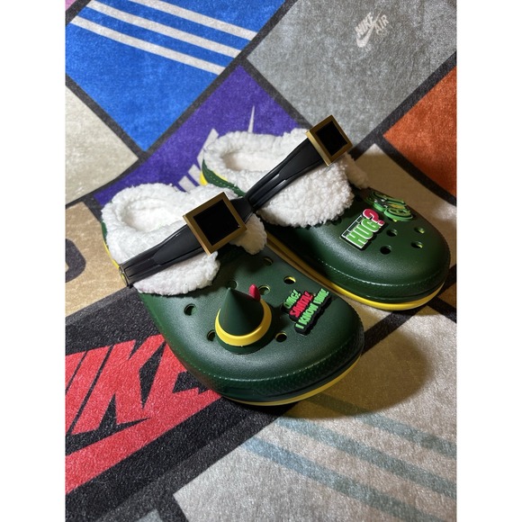 CROCS | Shoes | Crocs X Buddy The Elf Size J3 | Poshmark